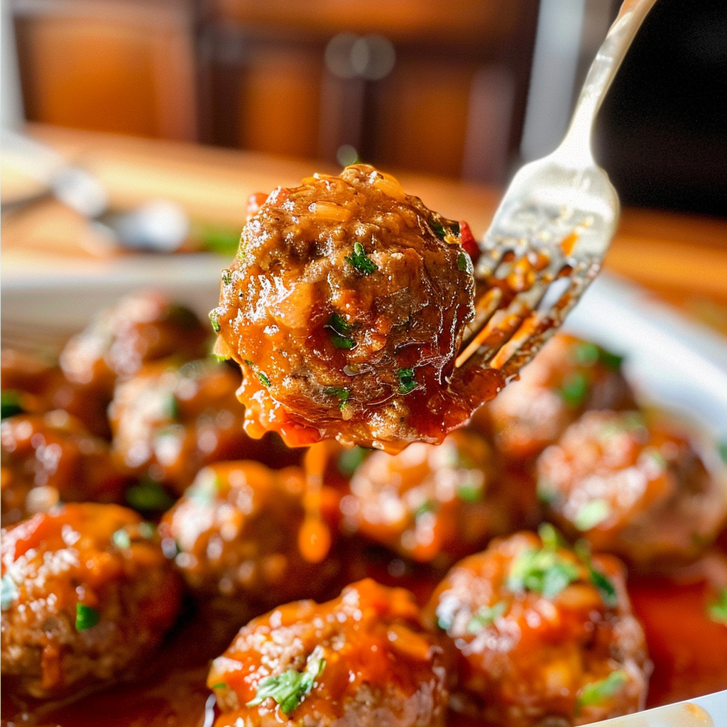 Easy Porcupine Meatballs